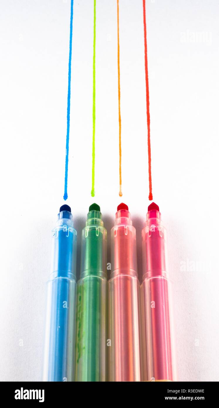 Marker pen shapes hi-res stock photography and images - Alamy