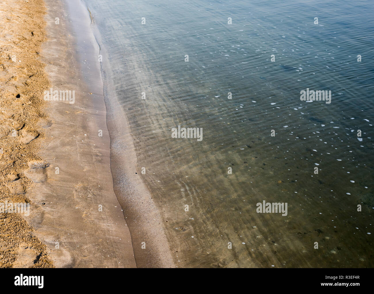 Detail of beach sand patterns Stock Photo - Alamy