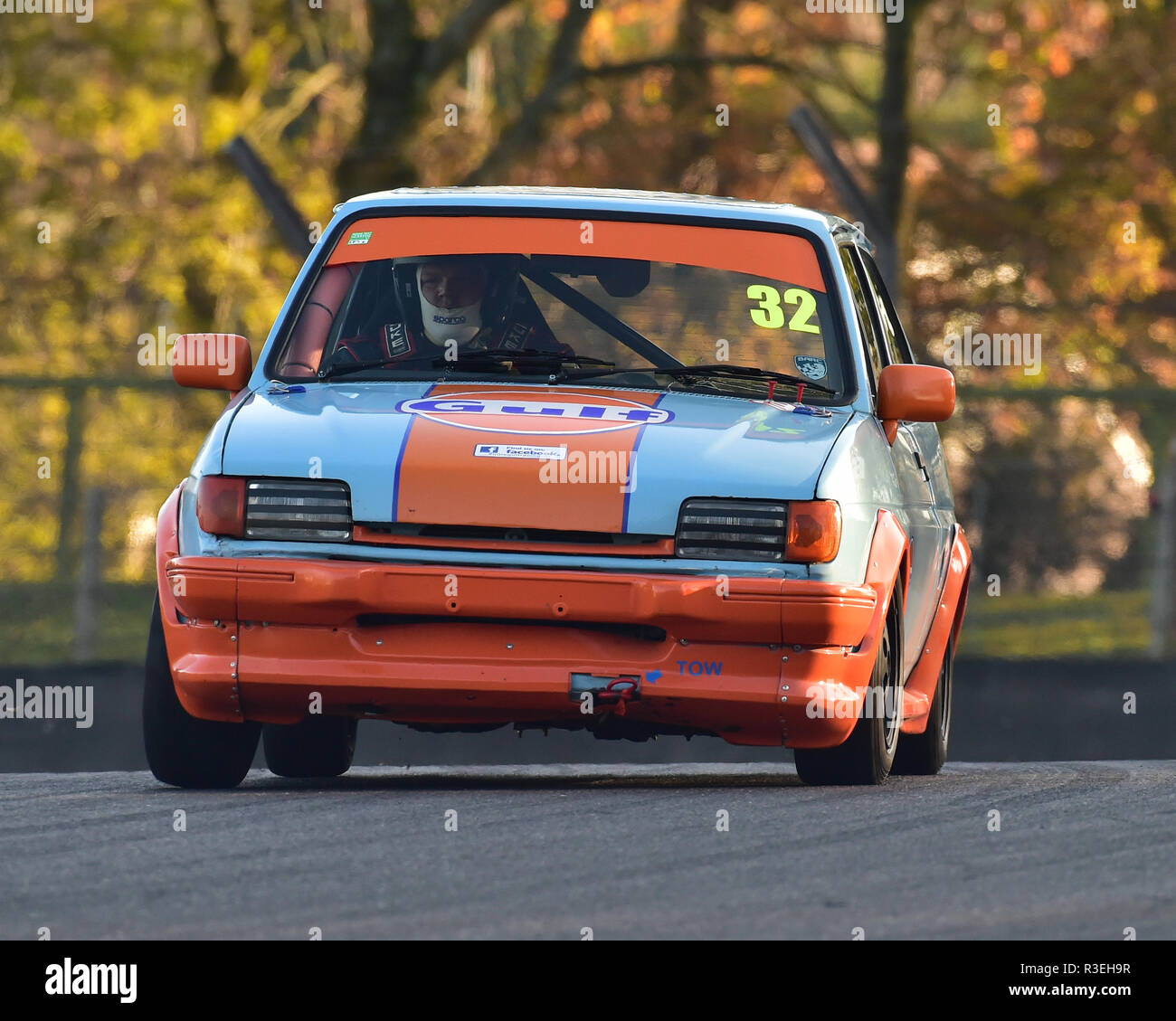 Chris Burley, Ford Fiesta XR2i, Tin Tops Championship, BARC, Brands ...