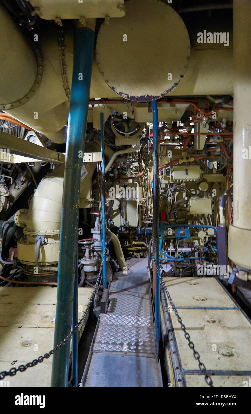inside the submarine Stock Photo - Alamy