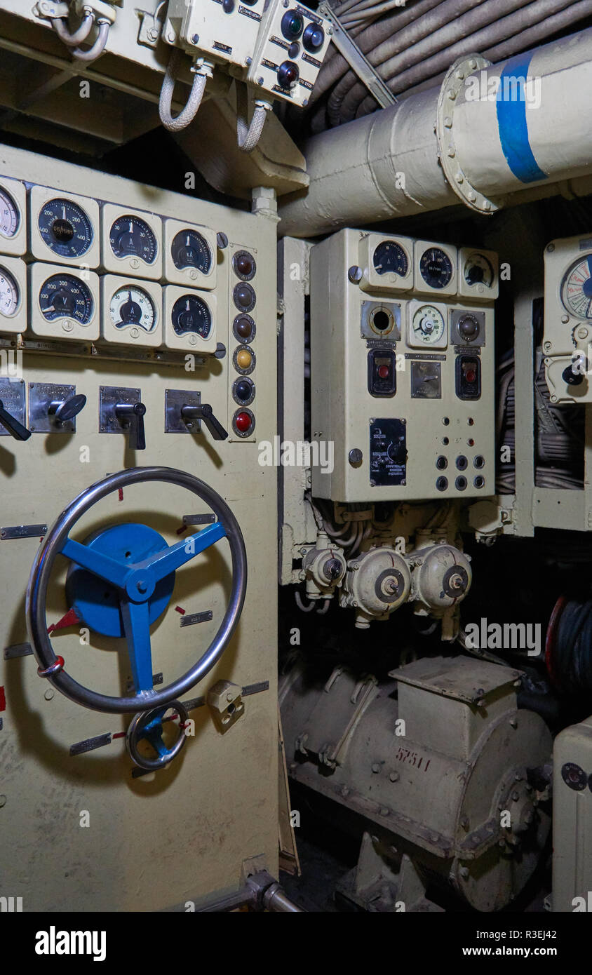 inside the submarine Stock Photo - Alamy