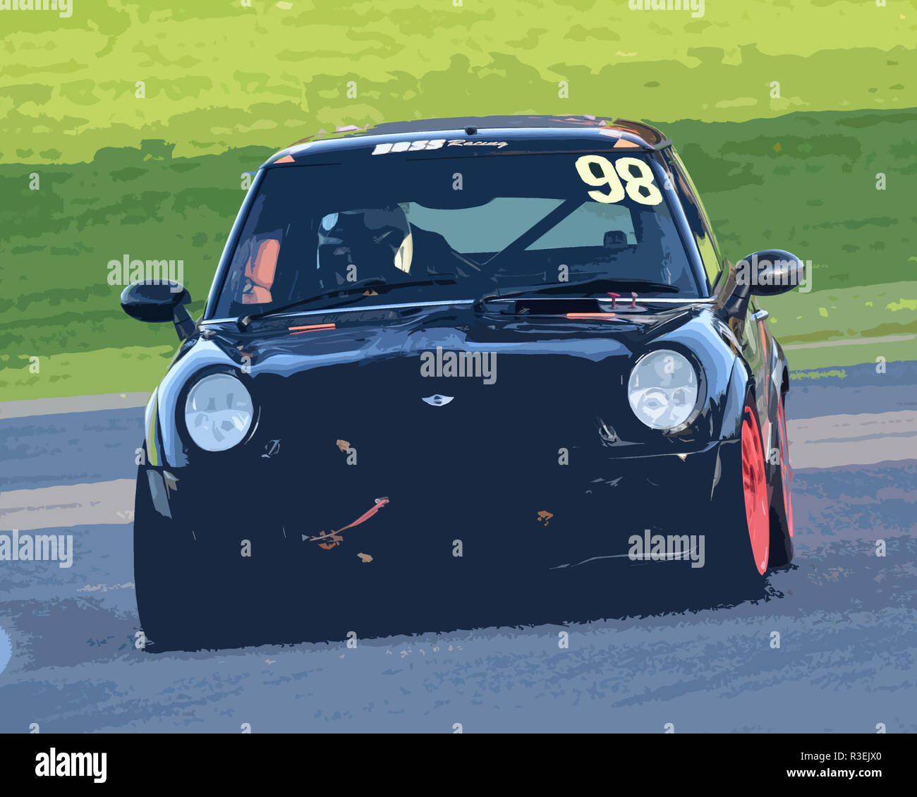 Rod Birley, BMW Mini Cooper S, Tin Tops Championship, BARC, Brands ...