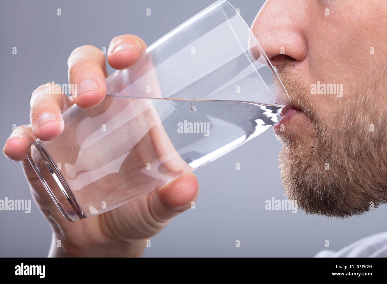 Face drink water hi-res stock photography and images - Alamy