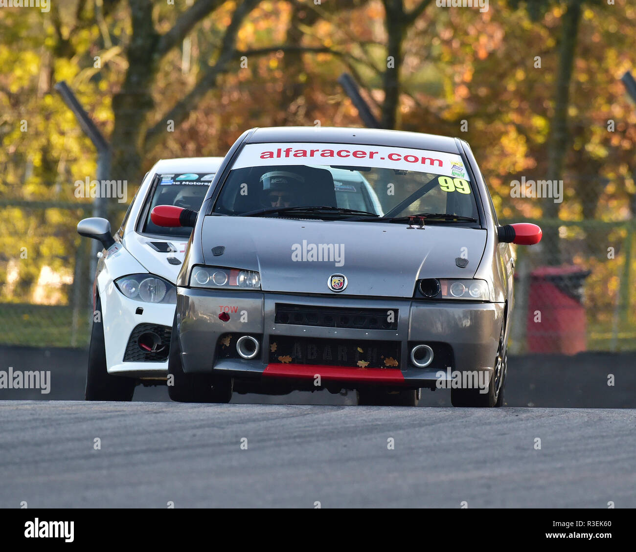 Vince Proto, FIAT Punto Abarth, Tin Tops Championship, BARC, Brands ...