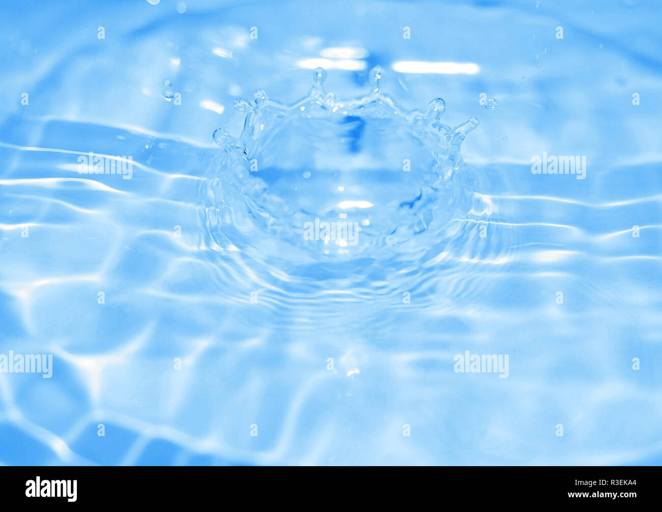 Detail water drop waterdrop hi-res stock photography and images - Alamy