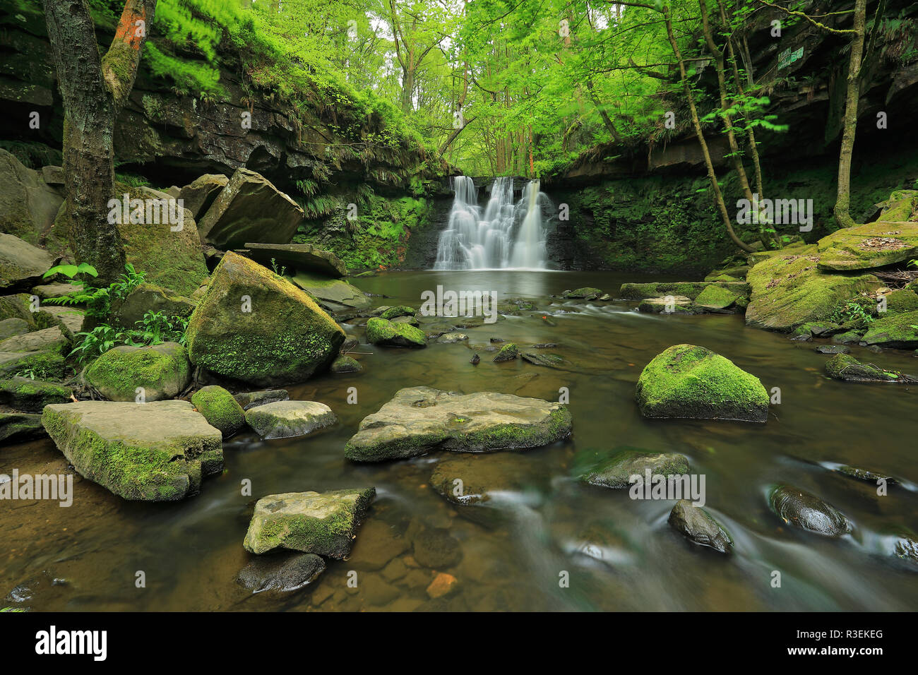 Yorkshire waterfalls hi-res stock photography and images - Alamy