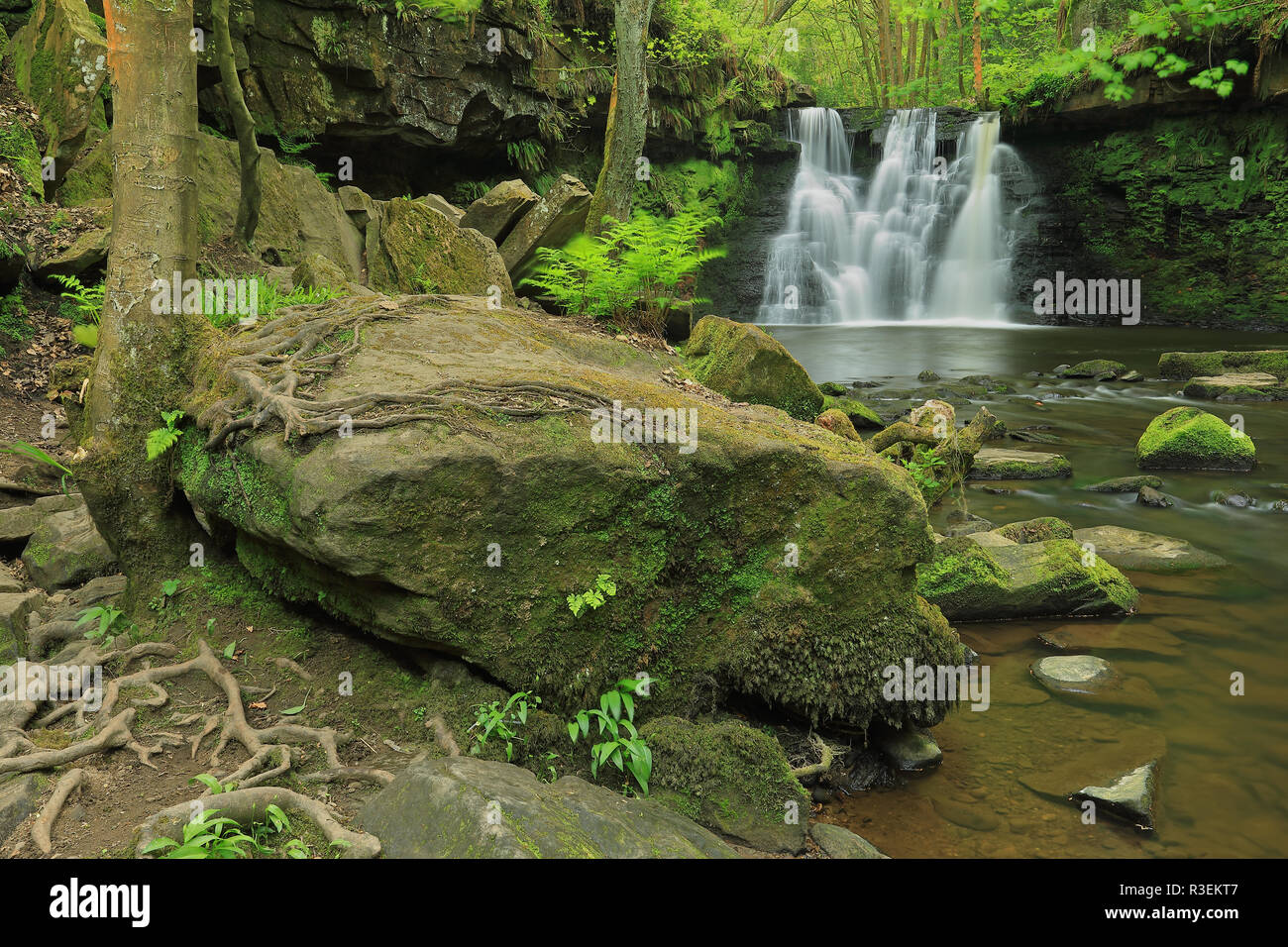 Goit stock waterfall on harden hi-res stock photography and images - Alamy