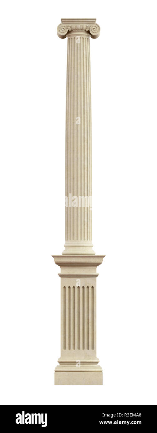 Order pillar Cut Out Stock Images & Pictures - Alamy