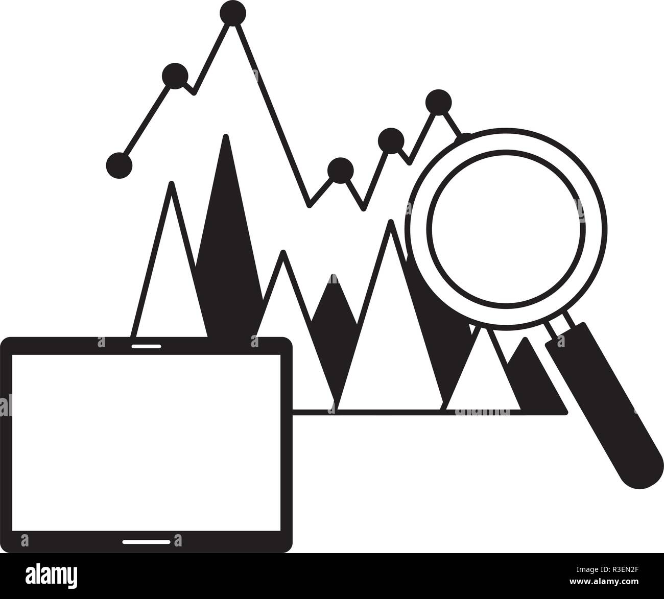 mobile analysis statistics chart search engine optimization vector ... mobile analysis statistics chart search engine optimization vector ...