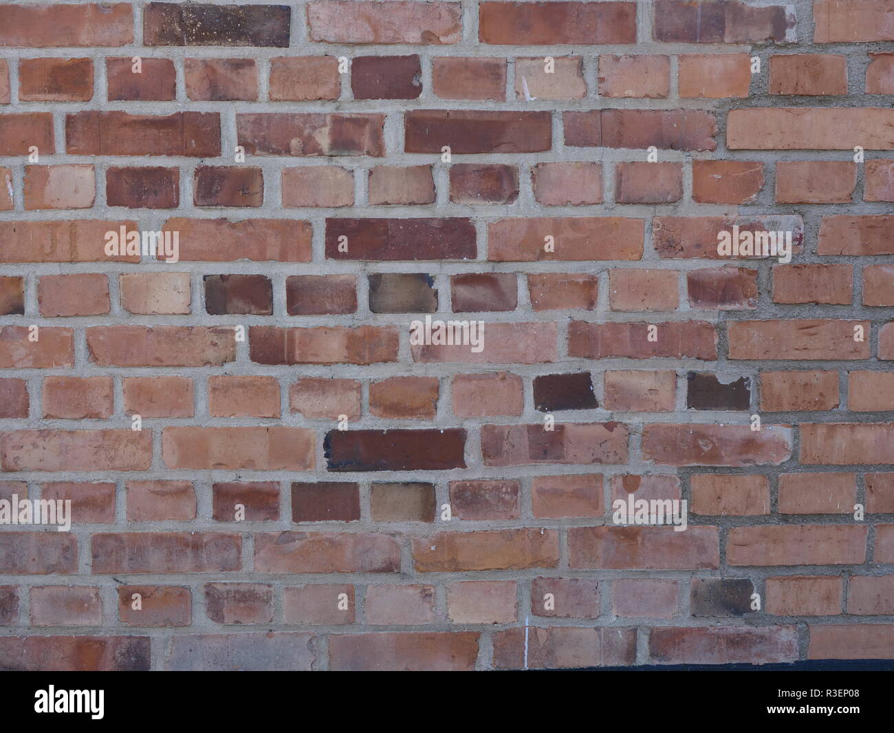 a brick wall with a nice texture for every background Stock Photo - Alamy