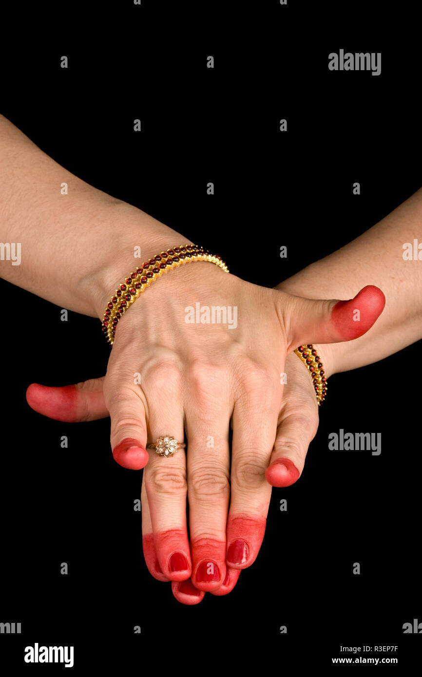 Hasta dance bharatanatyam indian hi-res stock photography and images ...