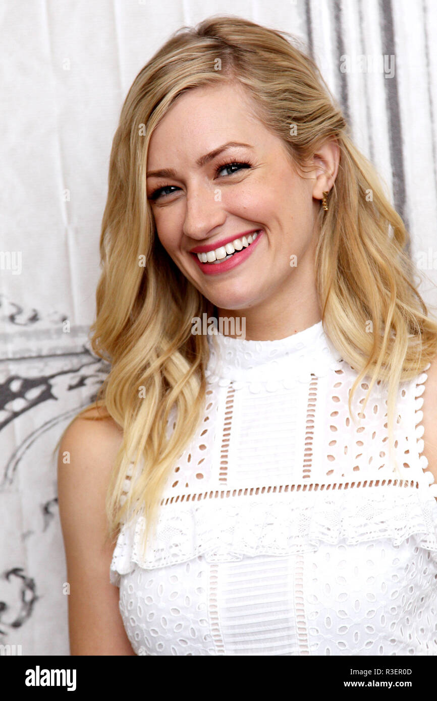 NEW YORK, NY - MAY 03: Beth Behrs attends Build Presents Discussing Her ...