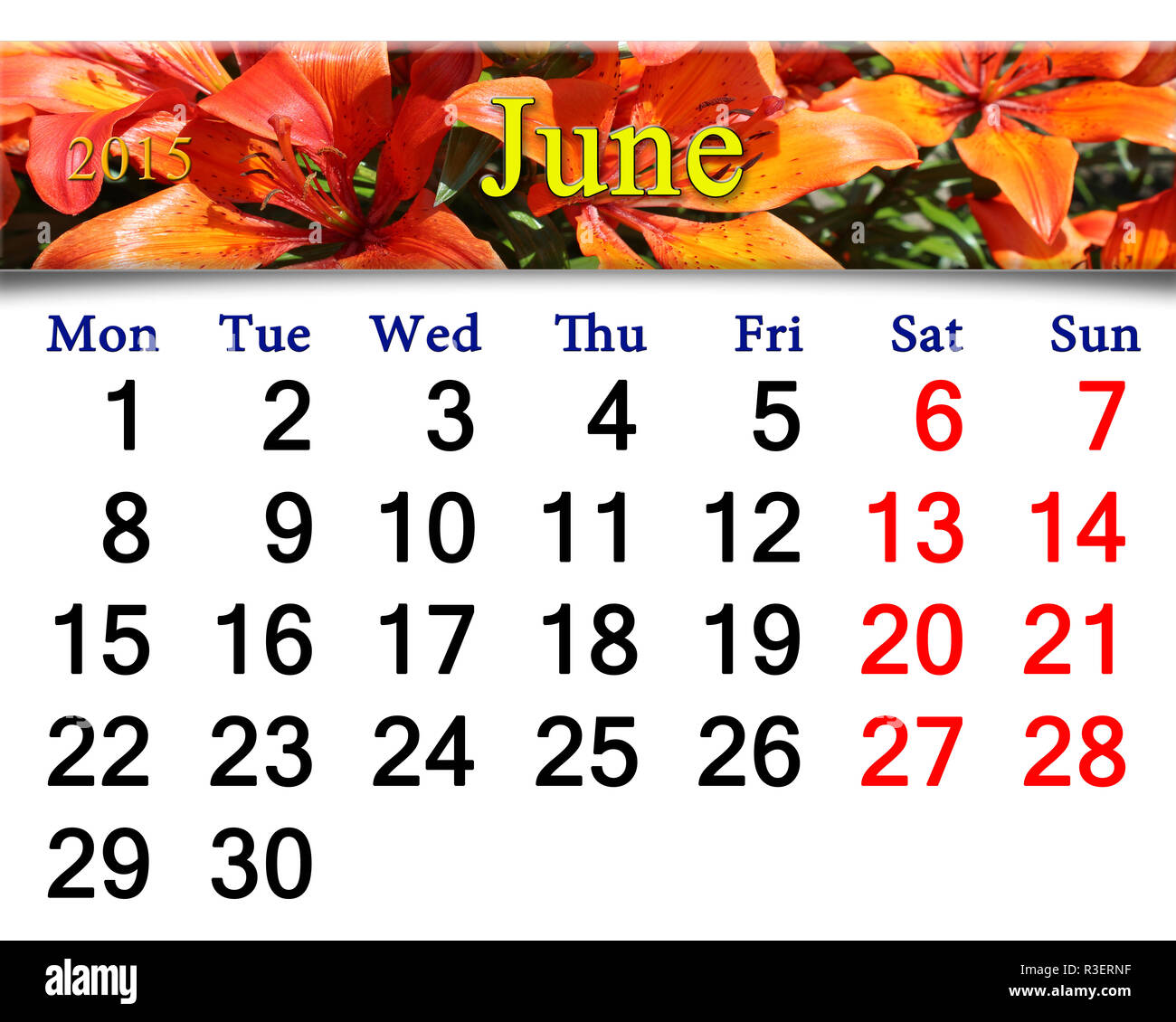 Lily june Cut Out Stock Images & Pictures - Alamy