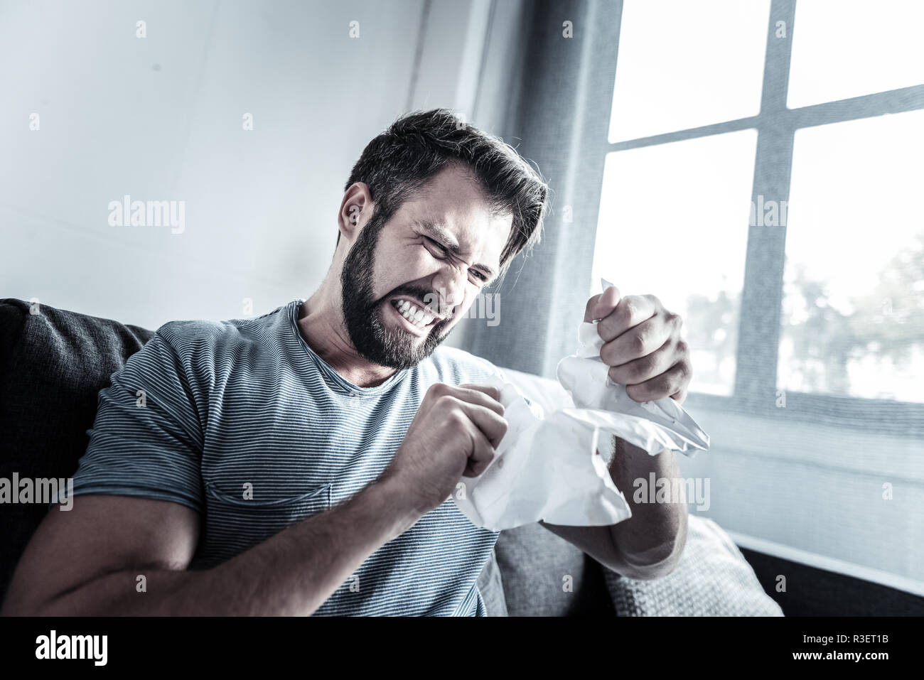 Wrinkling nose hi-res stock photography and images - Alamy