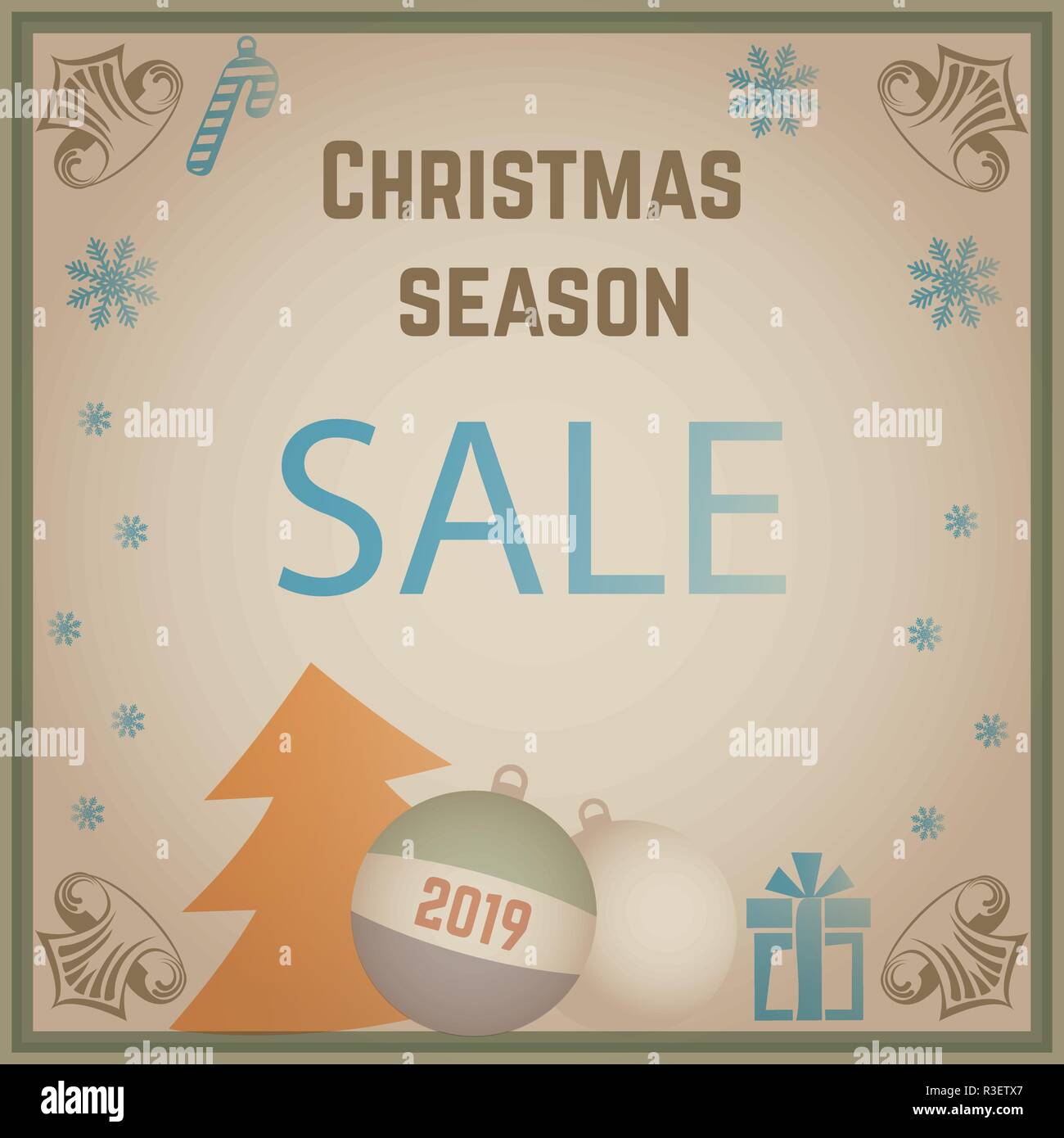 Fir tree sale Stock Vector Images - Alamy