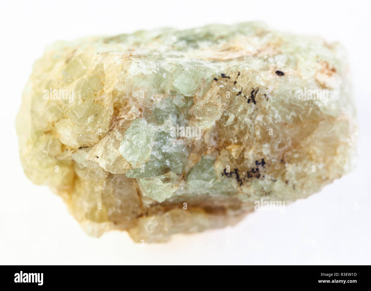 macro photography of natural mineral from geological collection - rough ...