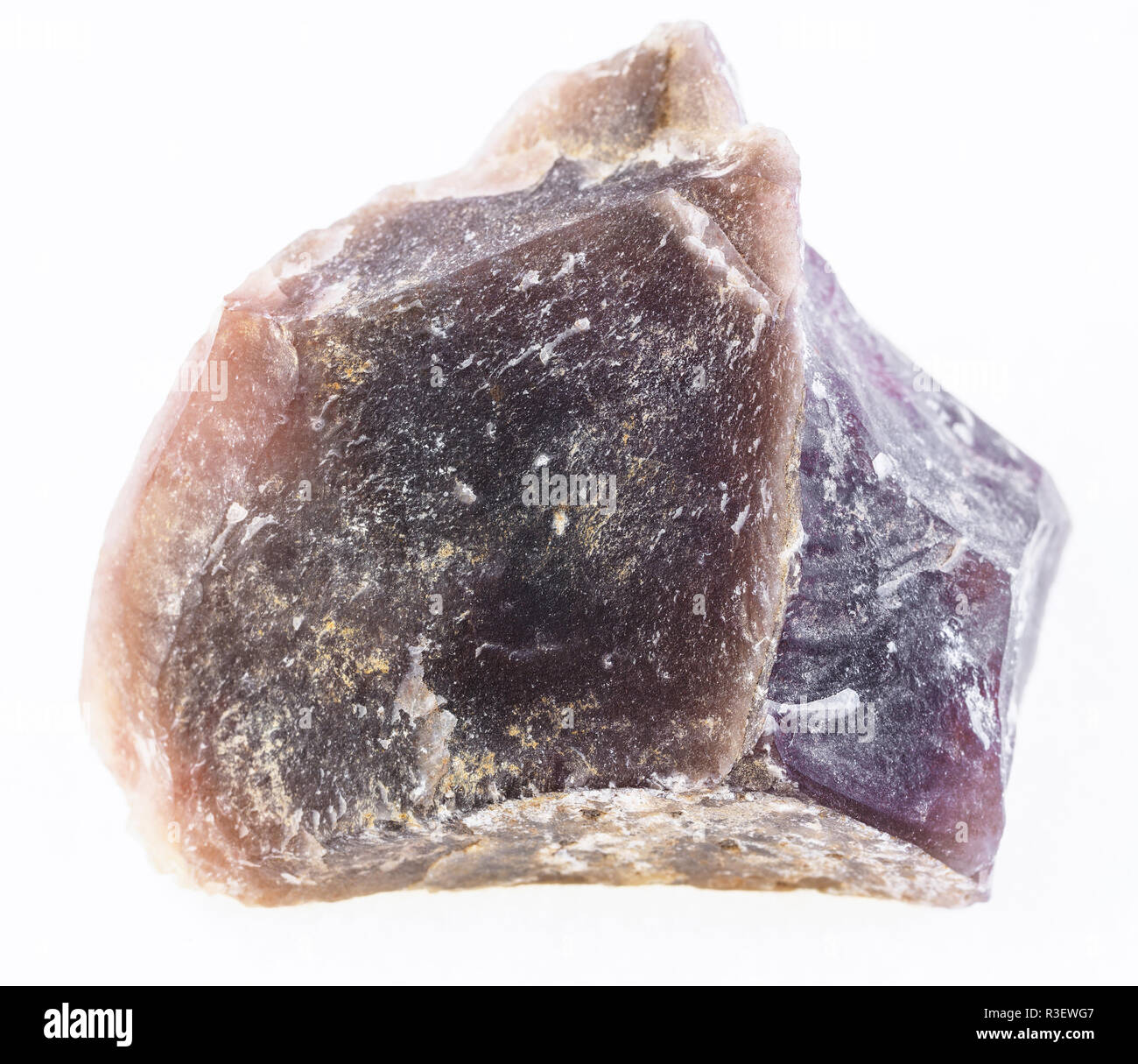 macro photography of natural mineral from geological collection - raw ...