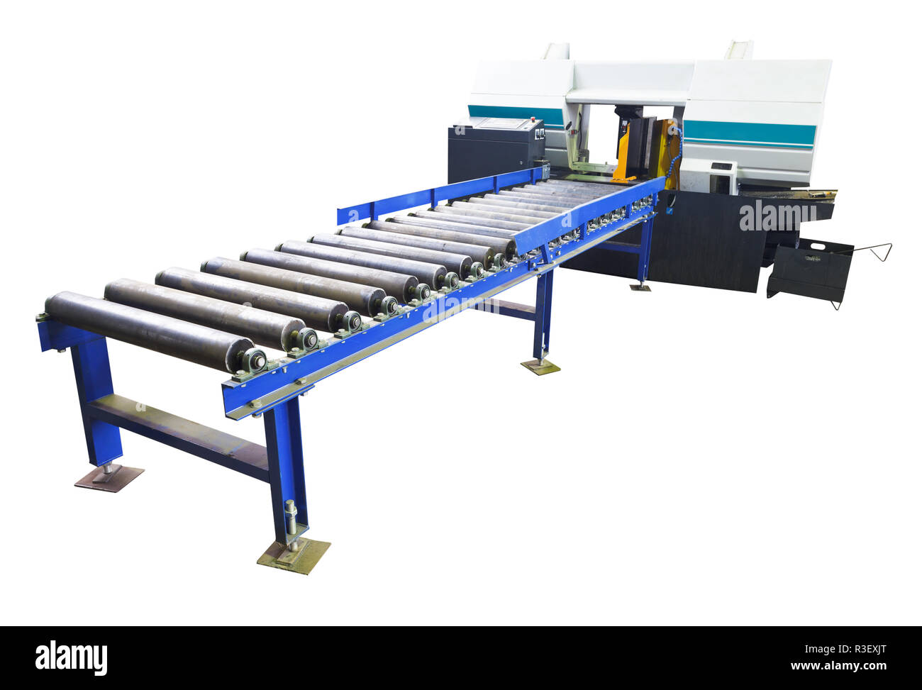 Rolling conveyor Cut Out Stock Images & Pictures - Alamy