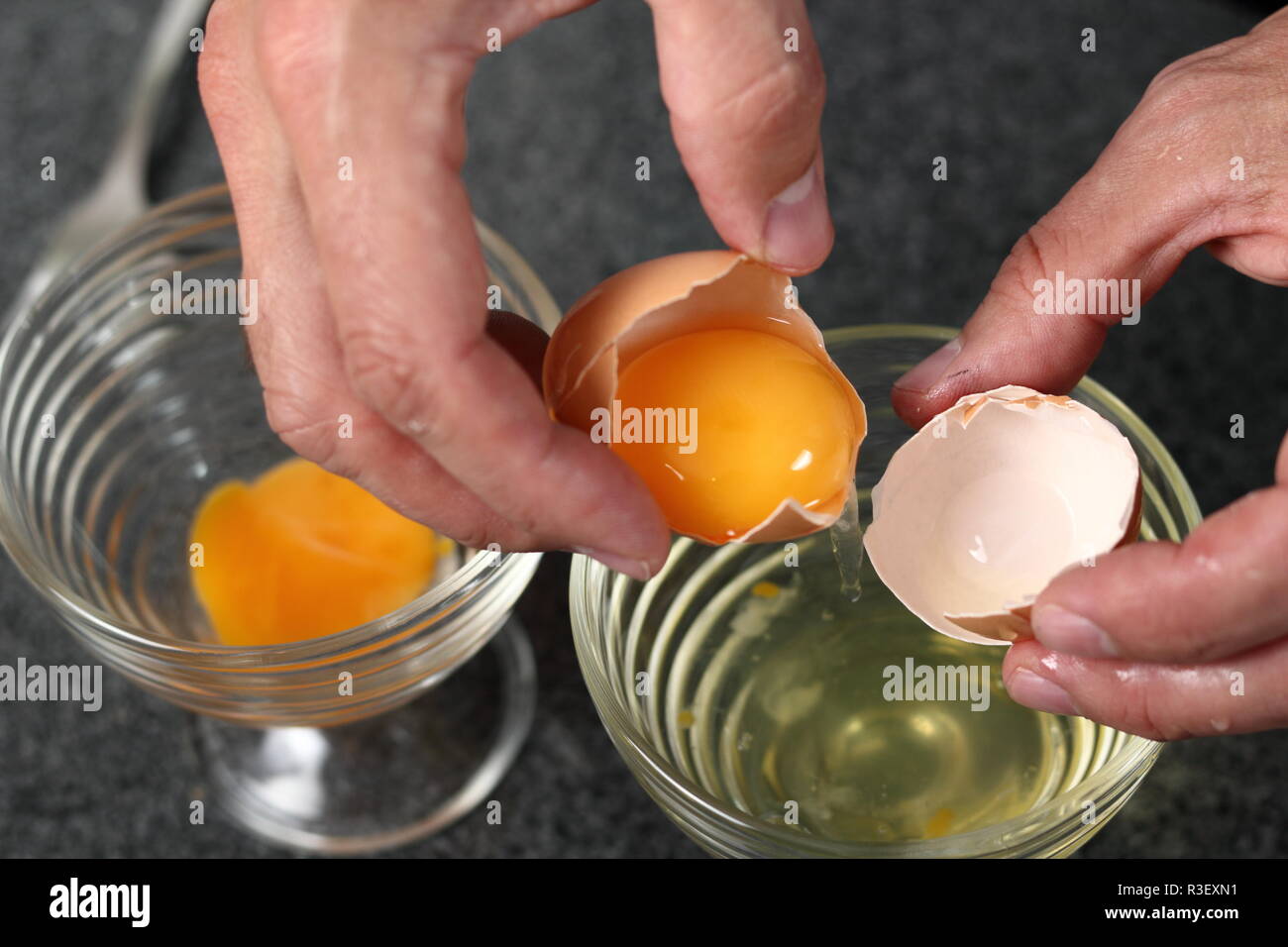 Cracking egg surface hi-res stock photography and images - Alamy