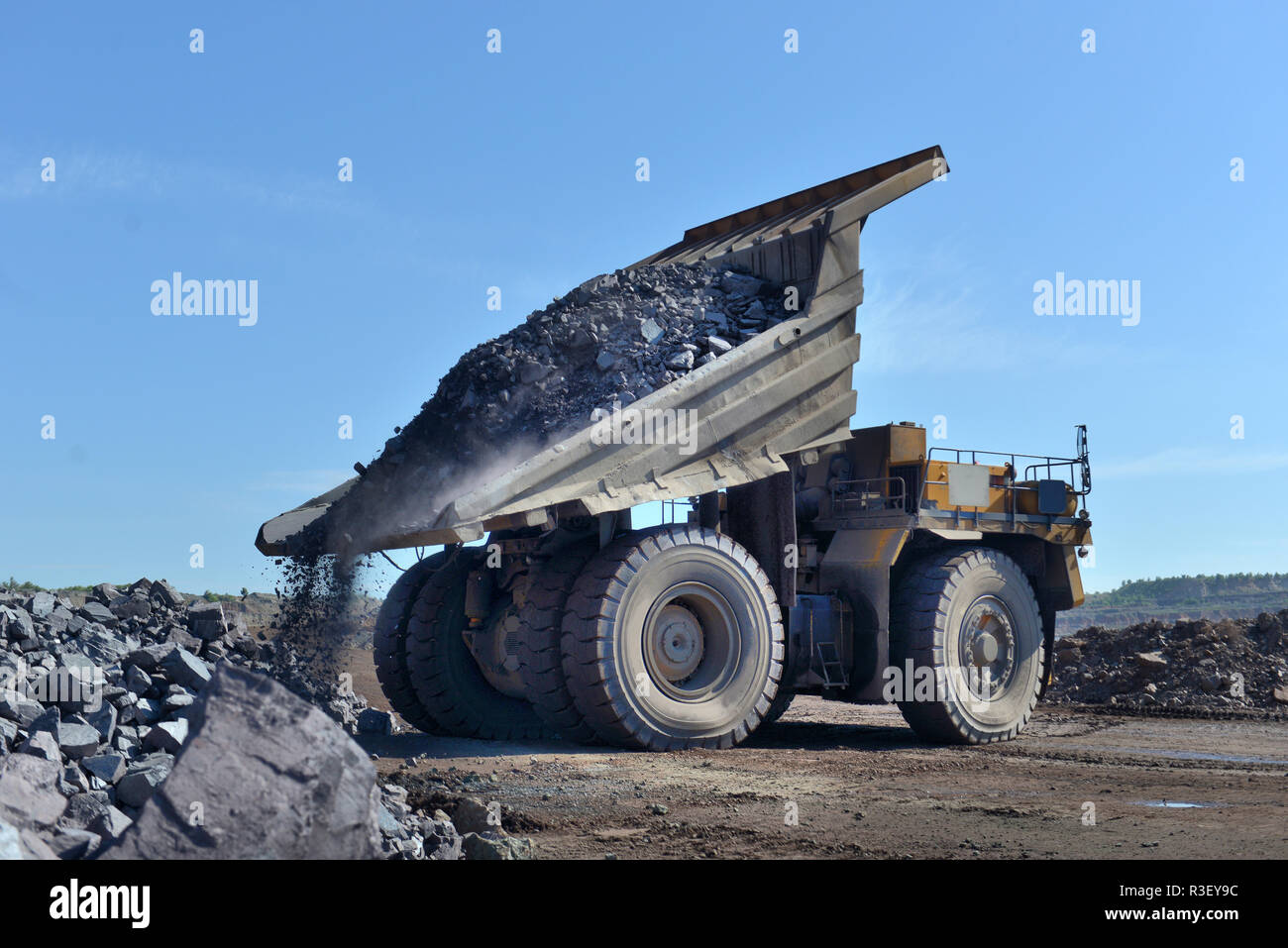 Open pit mining concept hi-res stock photography and images - Alamy