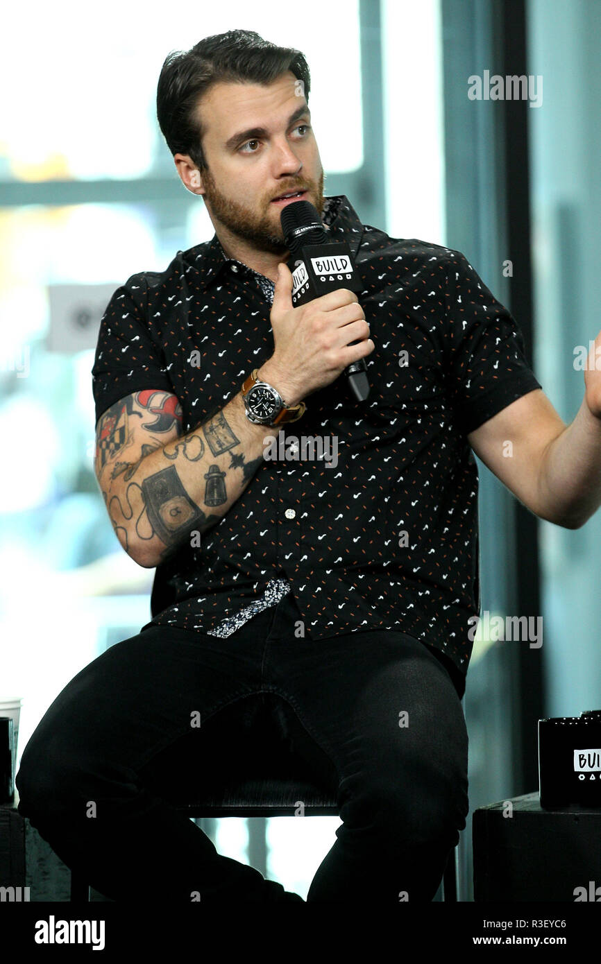 NEW YORK, NY - MAY 03: Build Presents Rian Dawson of All Time Low ...