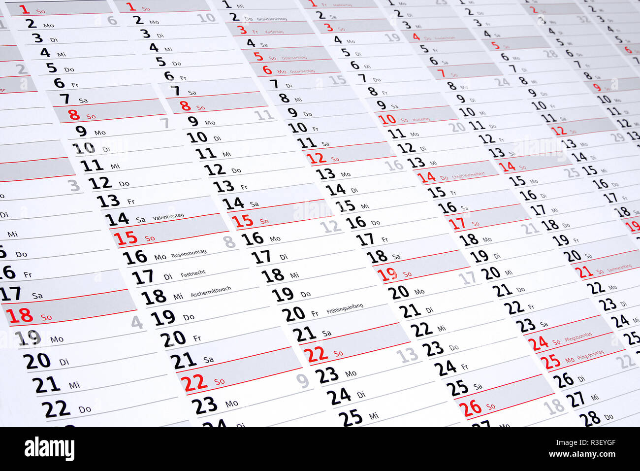 Jahresplanung hi-res stock photography and images - Alamy