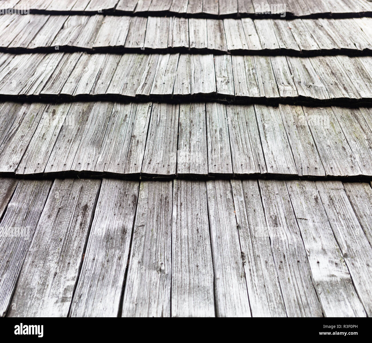 Gray timber wall covering hi-res stock photography and images - Alamy