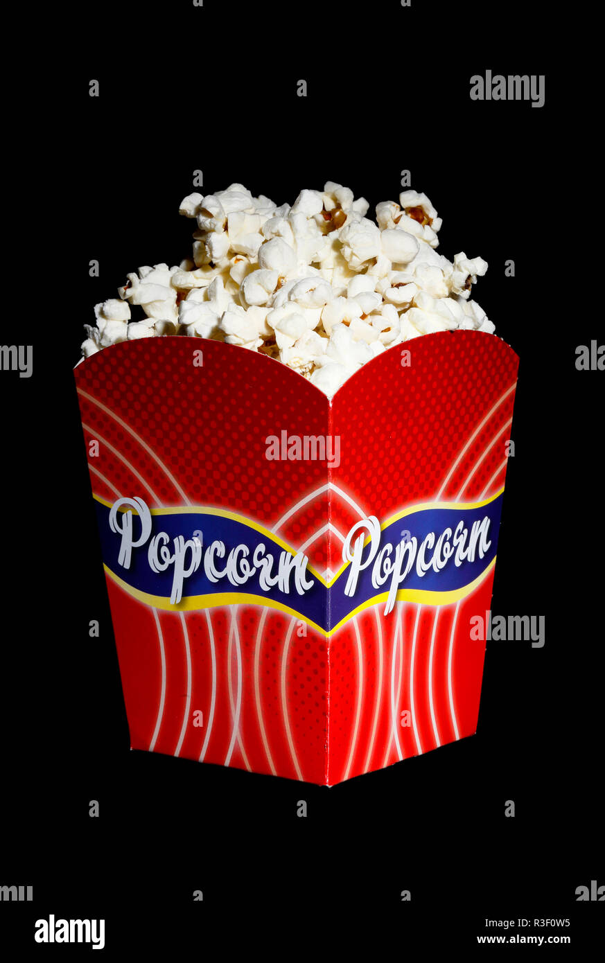 Black popcorn hi-res stock photography and images - Alamy