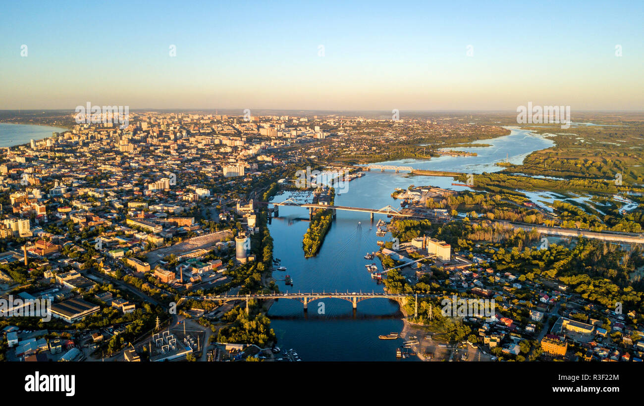 City River Bridges Stock Photo - Alamy