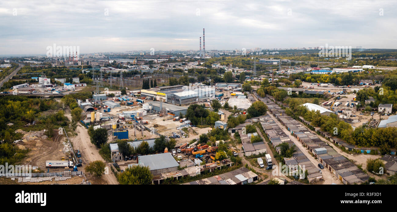 Industrial zone aerial Stock Photo - Alamy Industrial zone aerial Stock Photo - Alamy