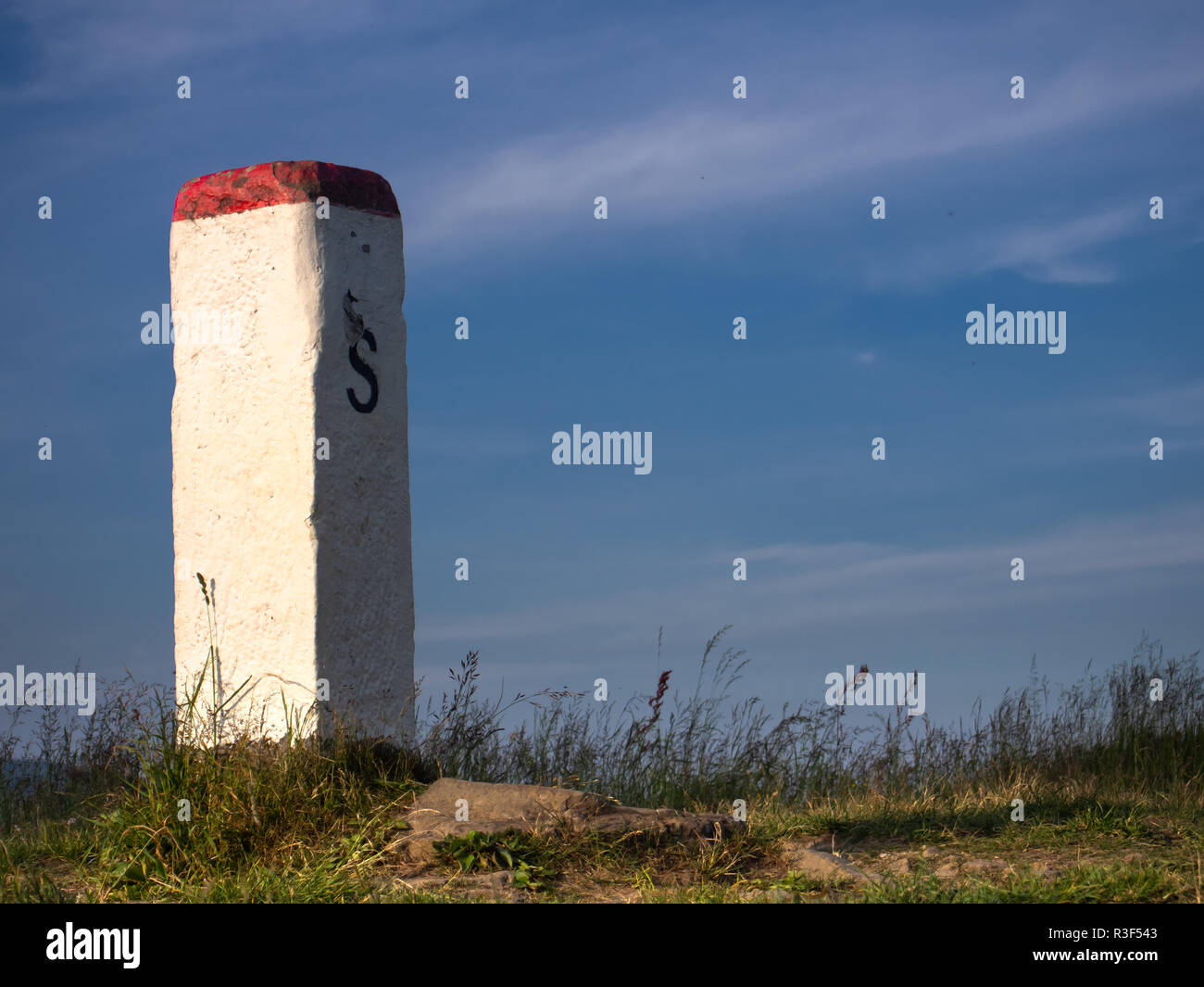 Border pole hi-res stock photography and images - Alamy