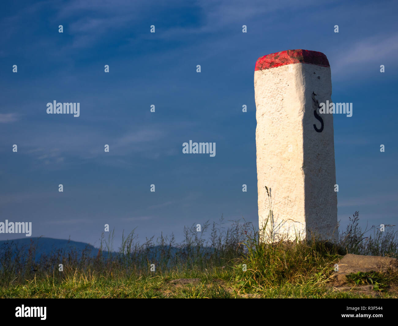 Border pole hi-res stock photography and images - Alamy