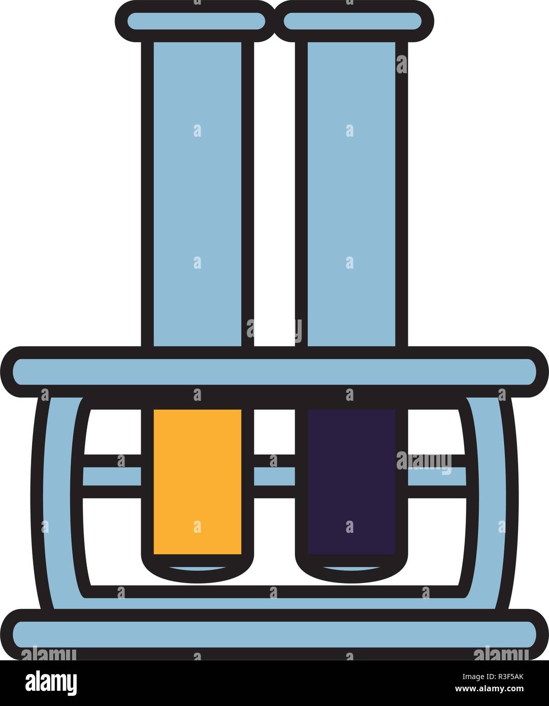 tube test in baker icon vector illustration design Stock Vector Image ...
