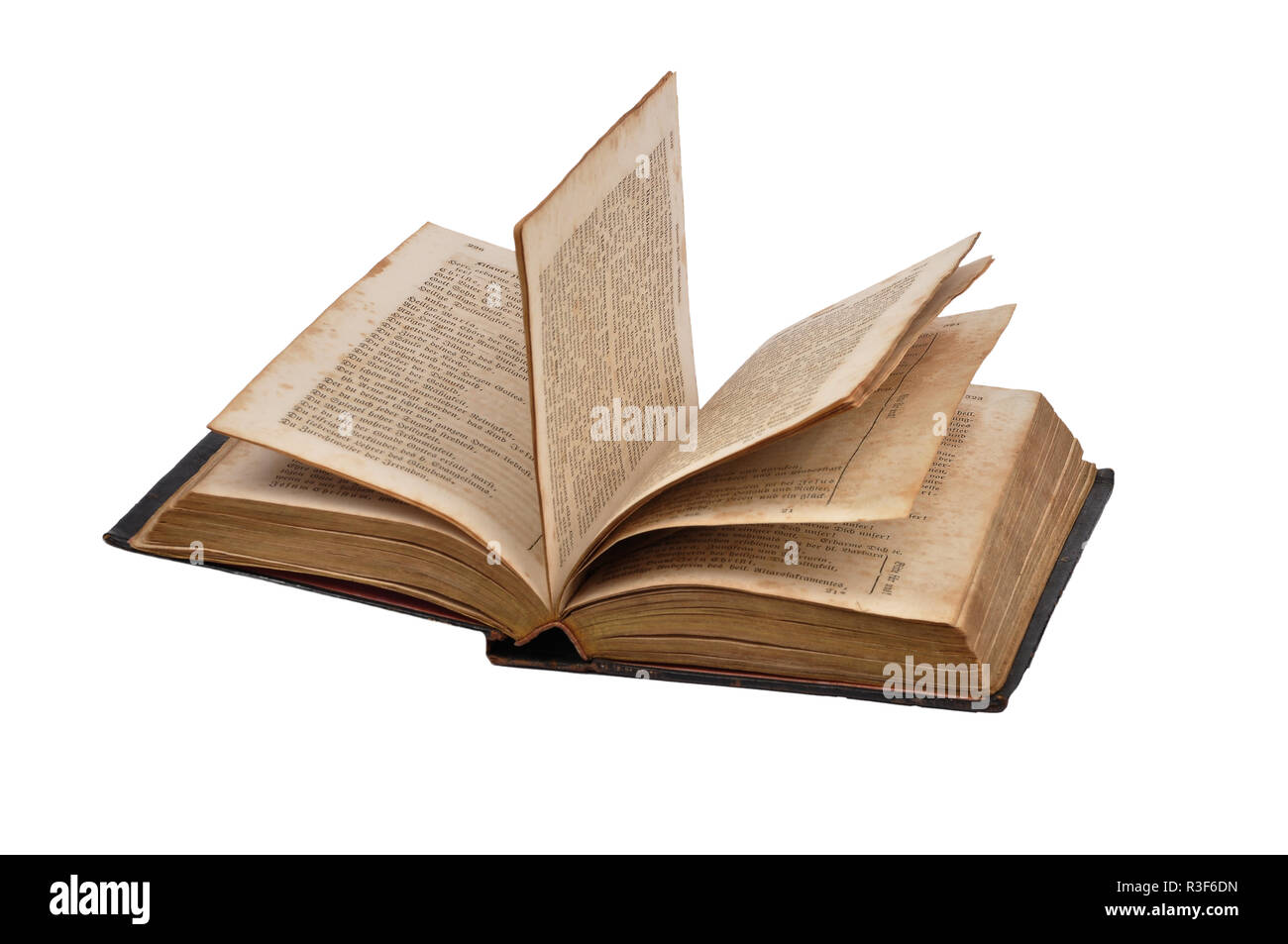 Book side view Cut Out Stock Images & Pictures - Alamy