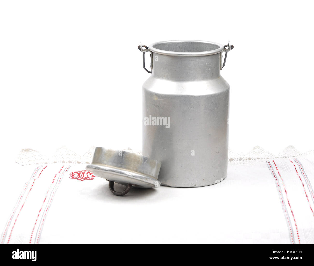 milk jug opened Stock Photo - Alamy