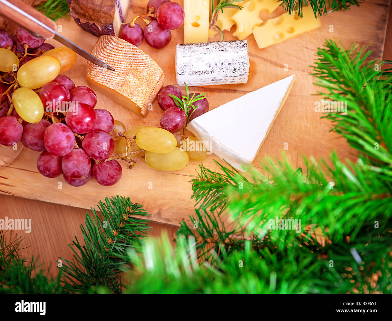 Cheese centerpiece hi-res stock photography and images - Alamy