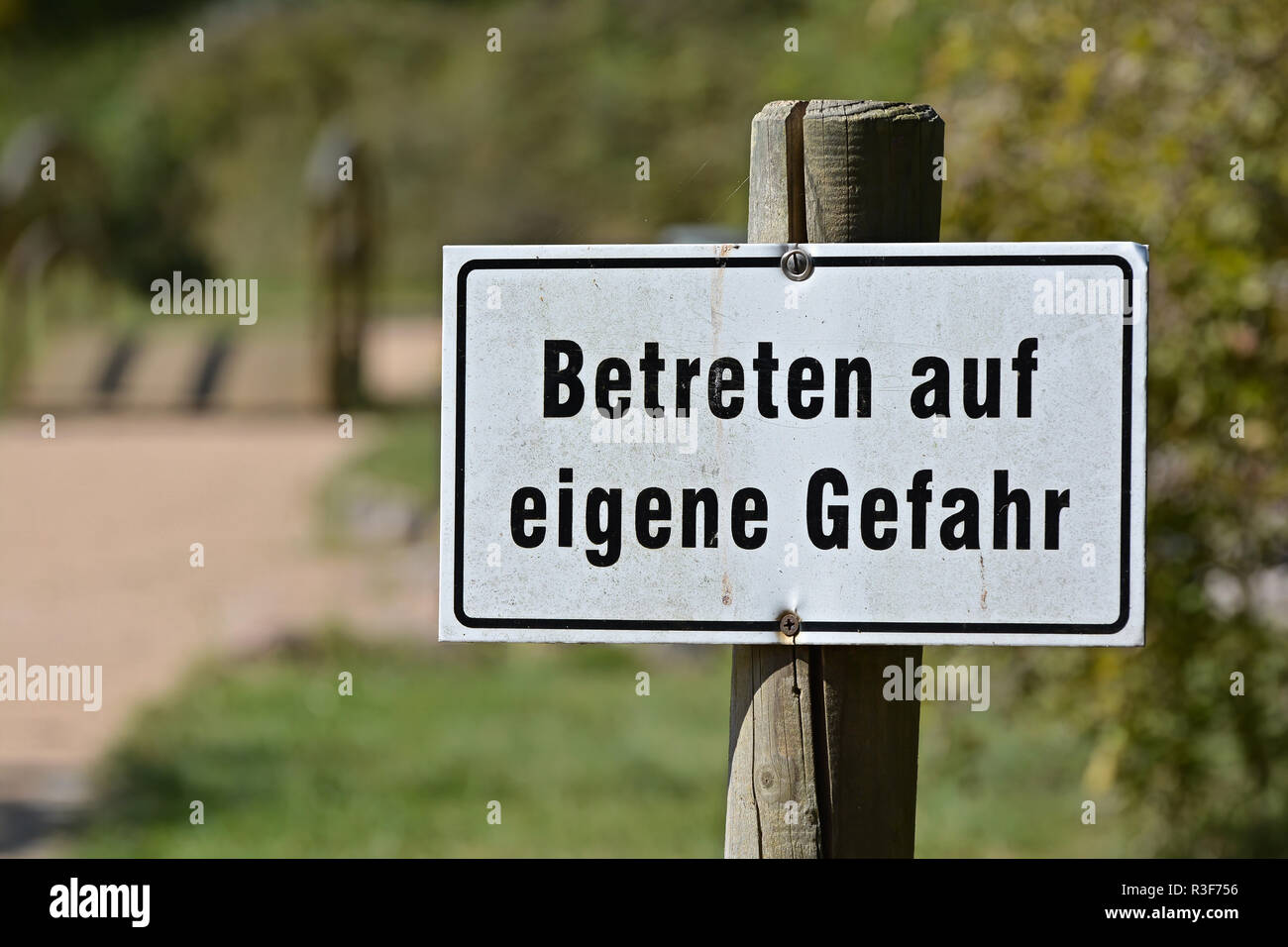 enter at your own risk Stock Photo - Alamy enter at your own risk Stock Photo - Alamy