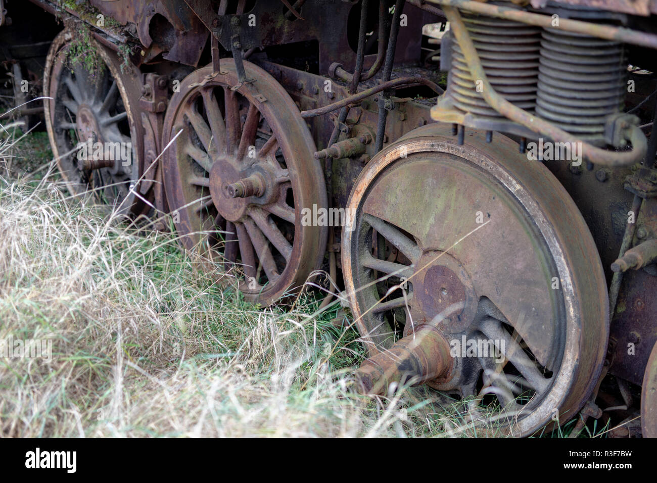 Steam engine scrap yard hi-res stock photography and images - Alamy