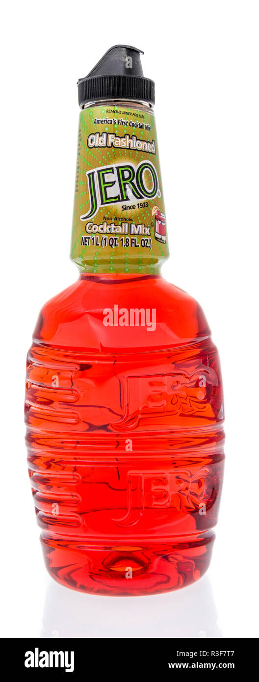 Winneconne, WI - 11 November 2018: A bottle of Jero Old Fashioned ...