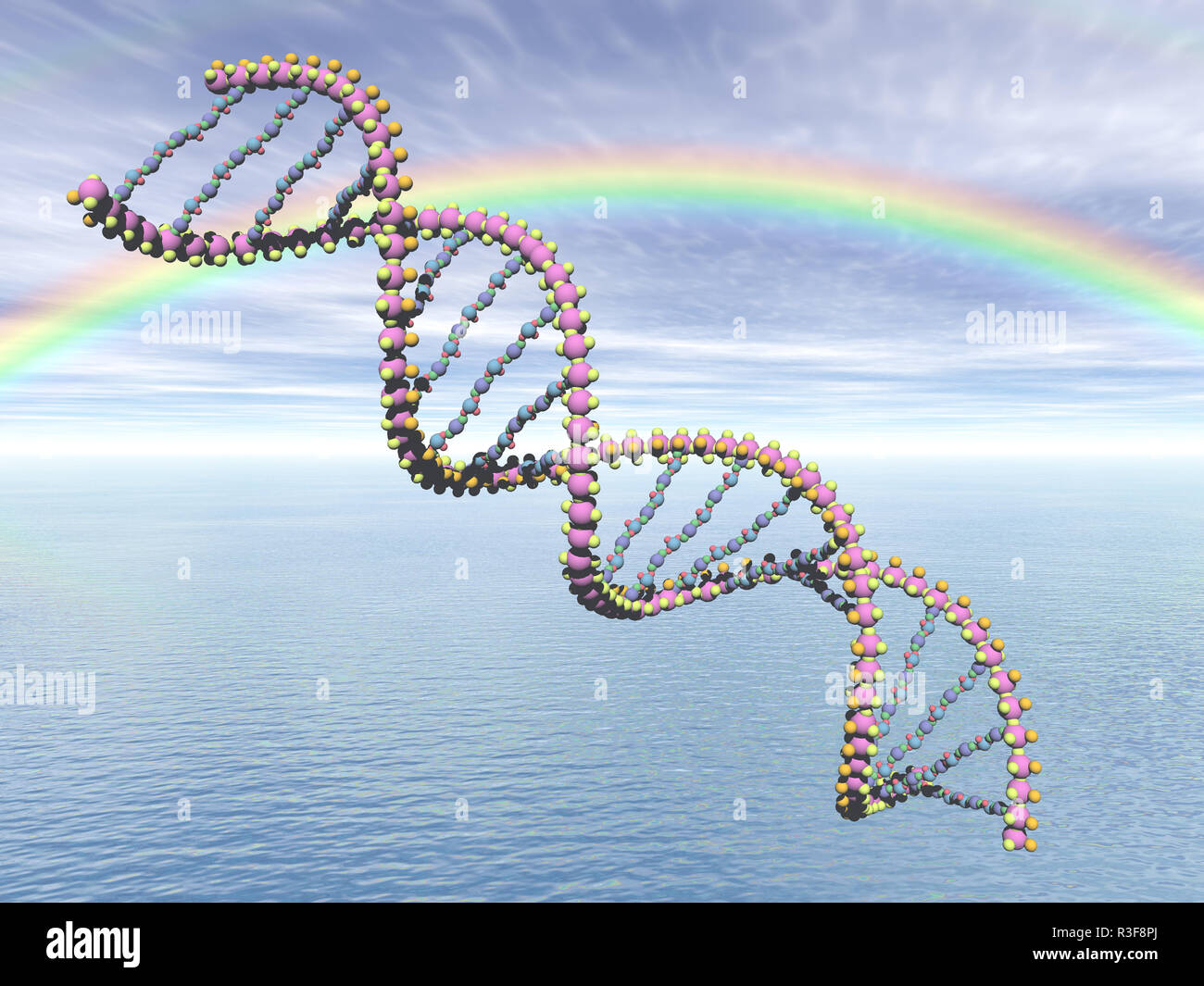 Rna genetic material hi-res stock photography and images - Alamy