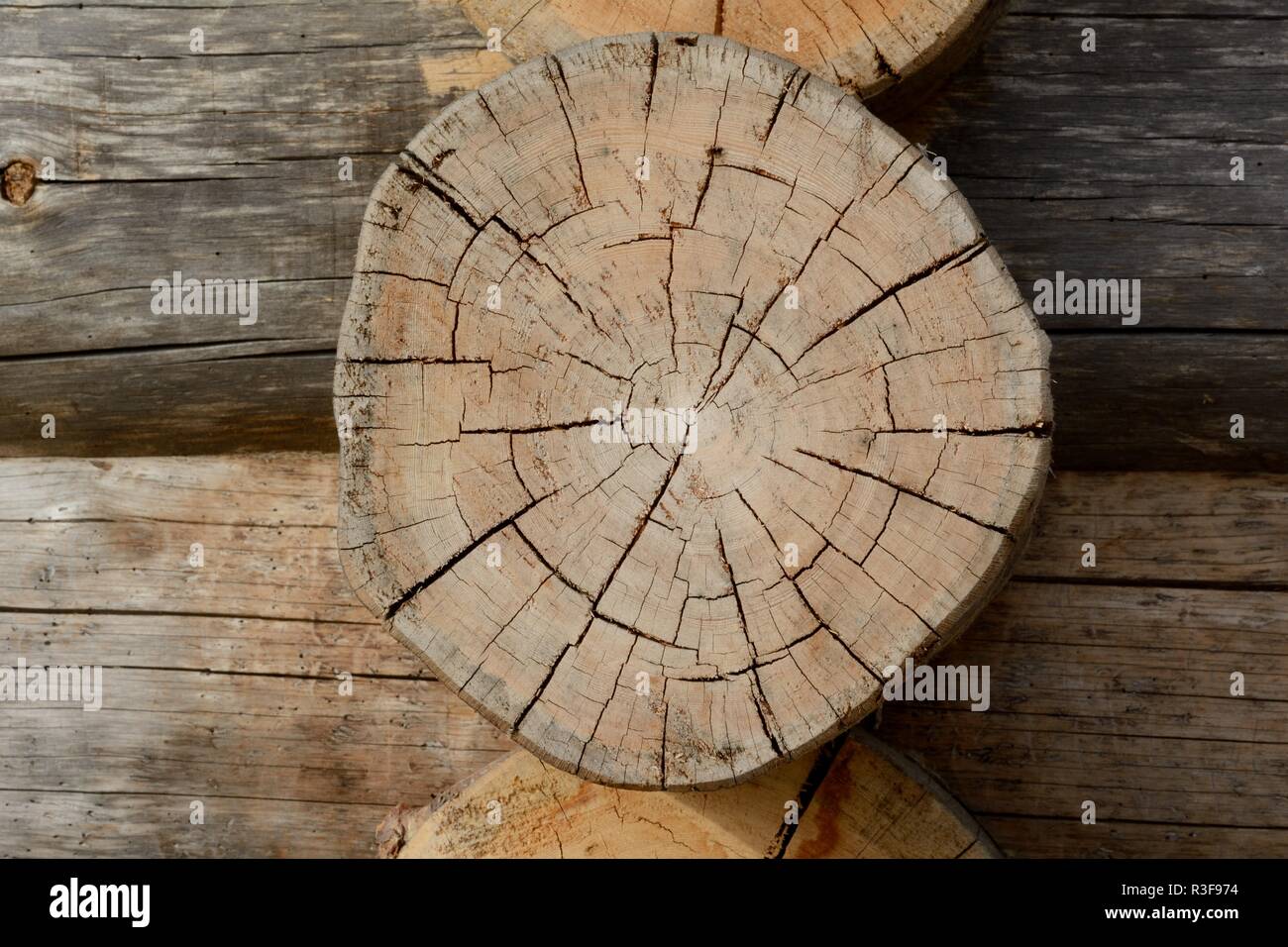logs for house building Stock Photo - Alamy