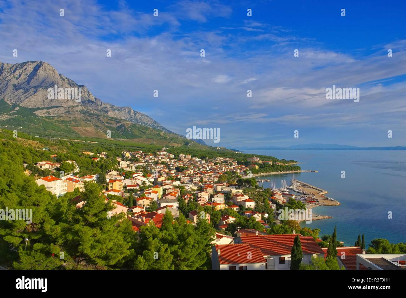 Baska voda village makarska riviera hi-res stock photography and images ...