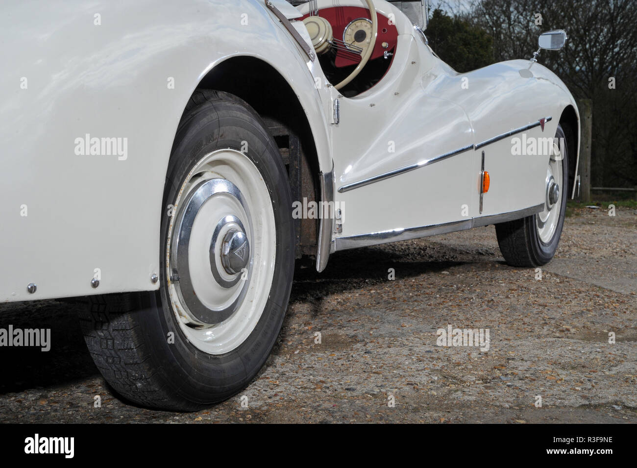 1954 Alvis TB14 British classic convertible sports car Stock Photo - Alamy