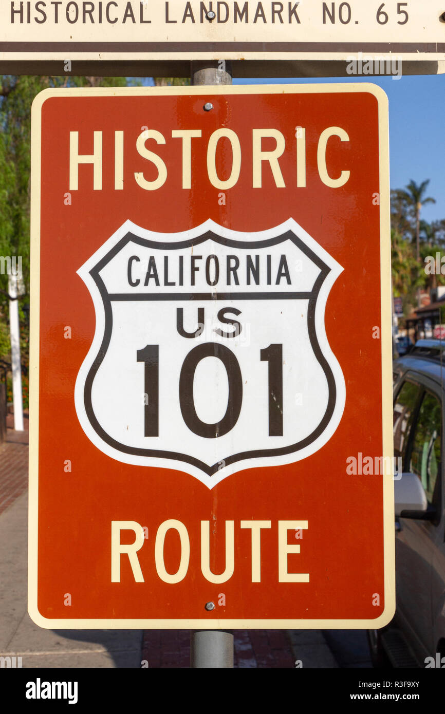 Historic 101 Highway Signs