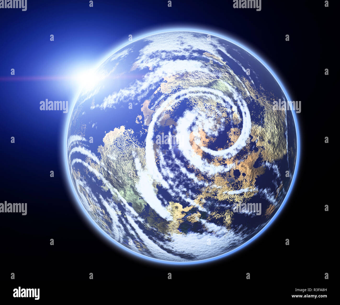 Blue planet earth hi-res stock photography and images - Alamy