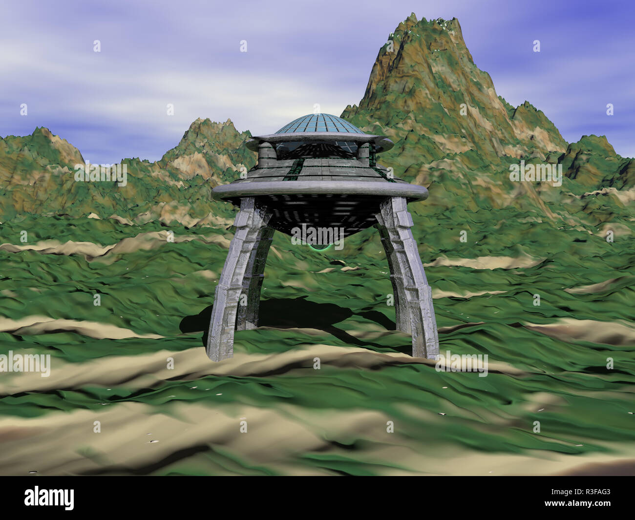 Alien base hi-res stock photography and images - Alamy