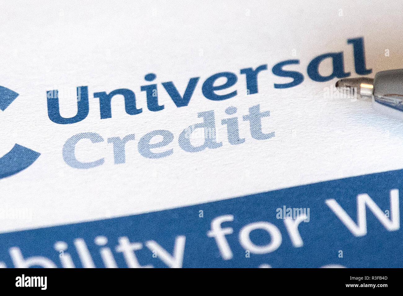 A picture shows a Universal Credit Capability for Work questionnaire ...