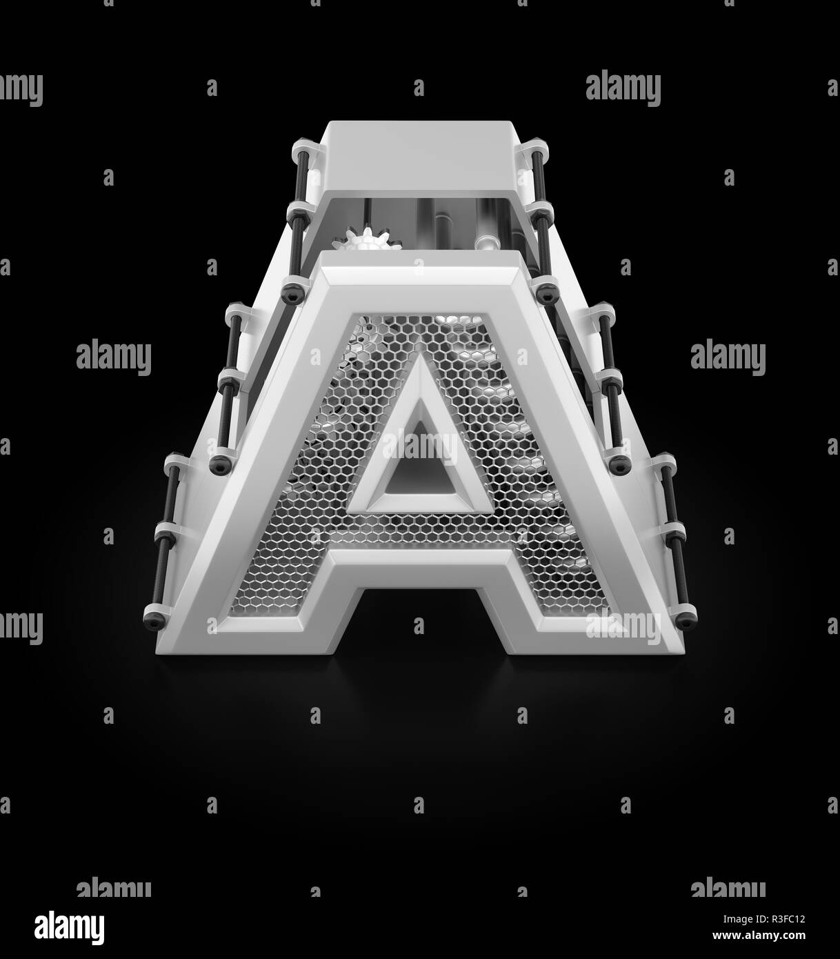 Capital A of Alphabet Stock Photo - Alamy