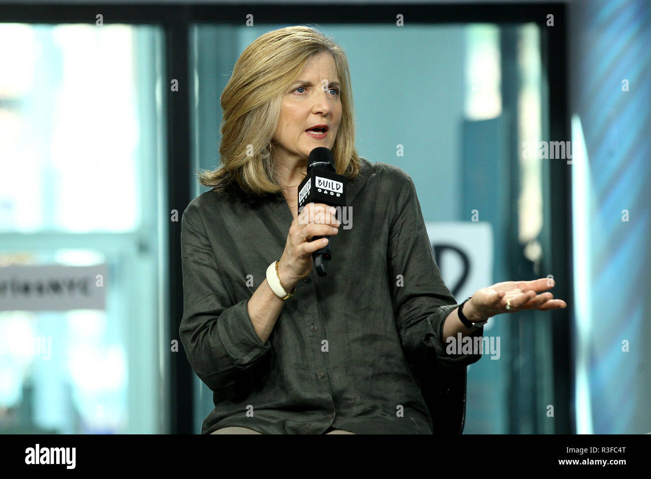 NEW YORK, NY - MAY 19: Build presents Robin Swicord discussing the new ...