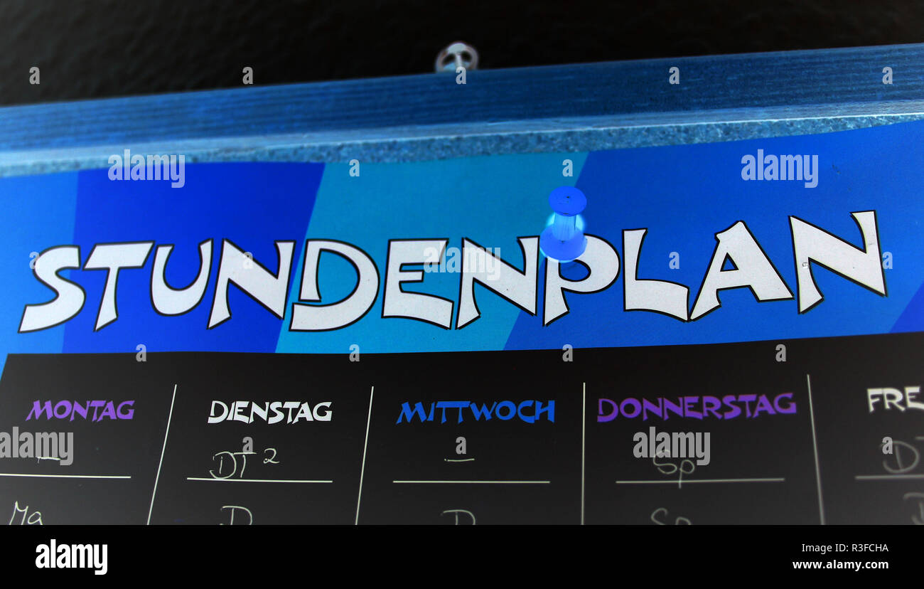 Neon timetable hi-res stock photography and images - Alamy